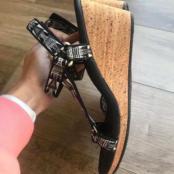 Teva | Shoes | Teva Cork Wedge Sandal | Poshmark